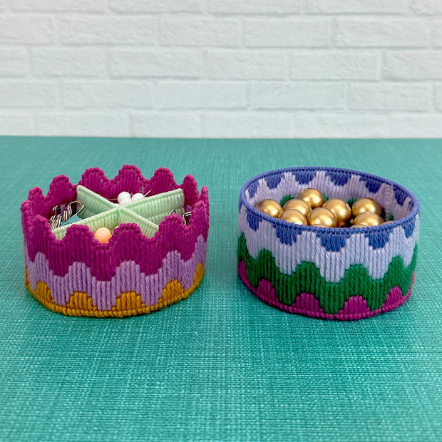 New Wave Trinket Tray – Hello Bargello