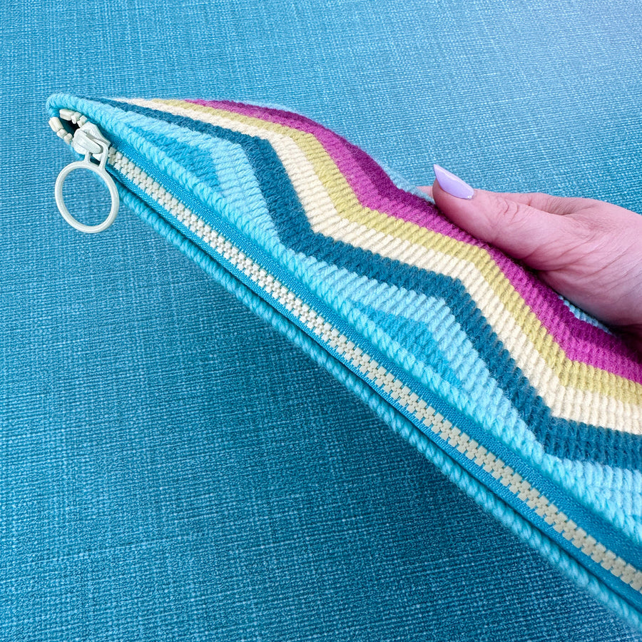 Bargello Zipper Bag Kit DIY – Hello Bargello